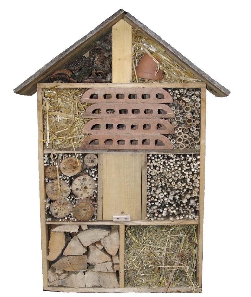 Fabriquer un hôtel à insectes - Chérence